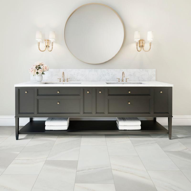 Mohawk SolidTech Wanderer's Loop Silver Satin | OnFlooring