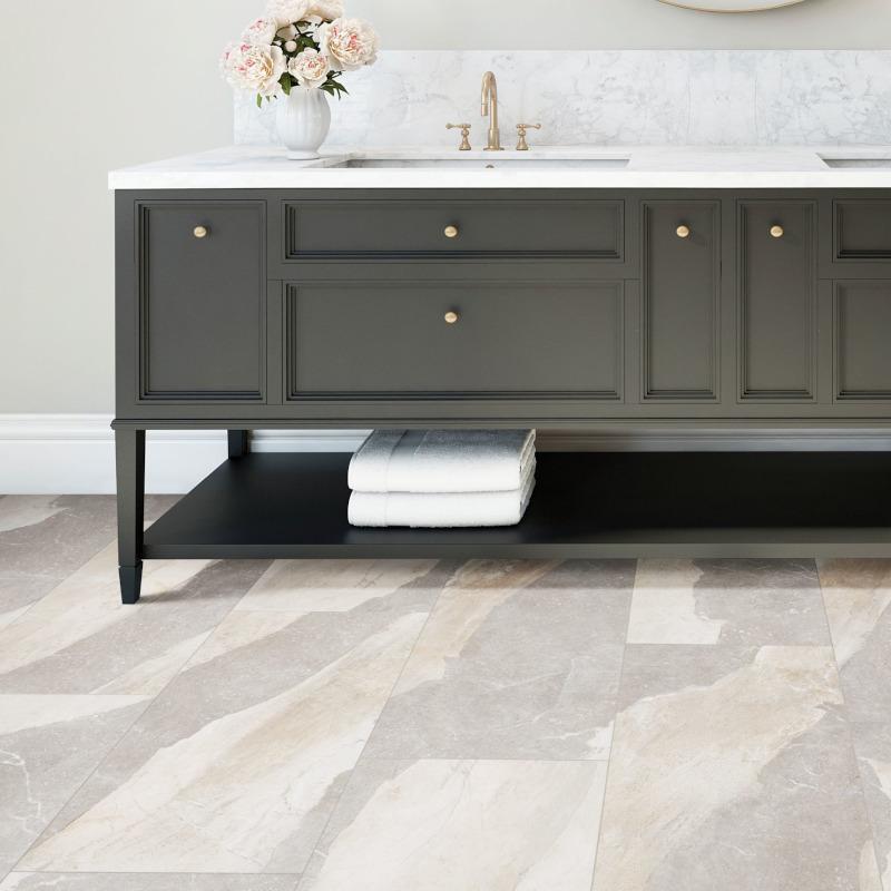 Mohawk SolidTech Wanderer's Loop Stone Grey | OnFlooring