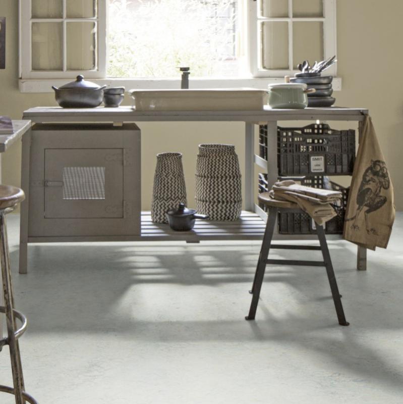 Forbo Marmoleum Cinch LOC Seal Square Seashell | OnFlooring