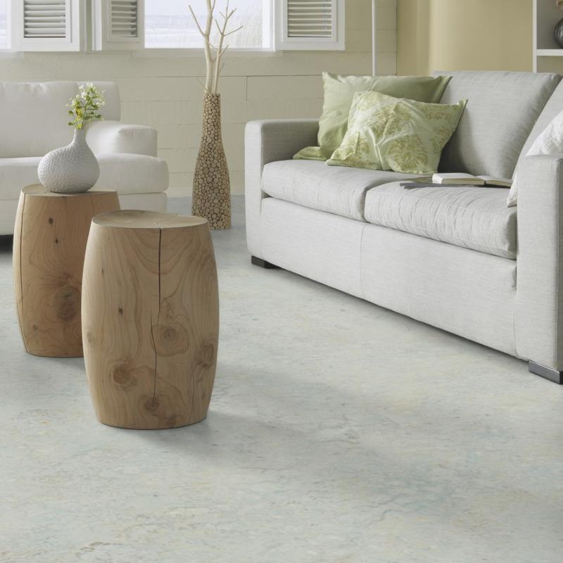 Forbo Marmoleum Cinch LOC Seal Square Seashell | OnFlooring