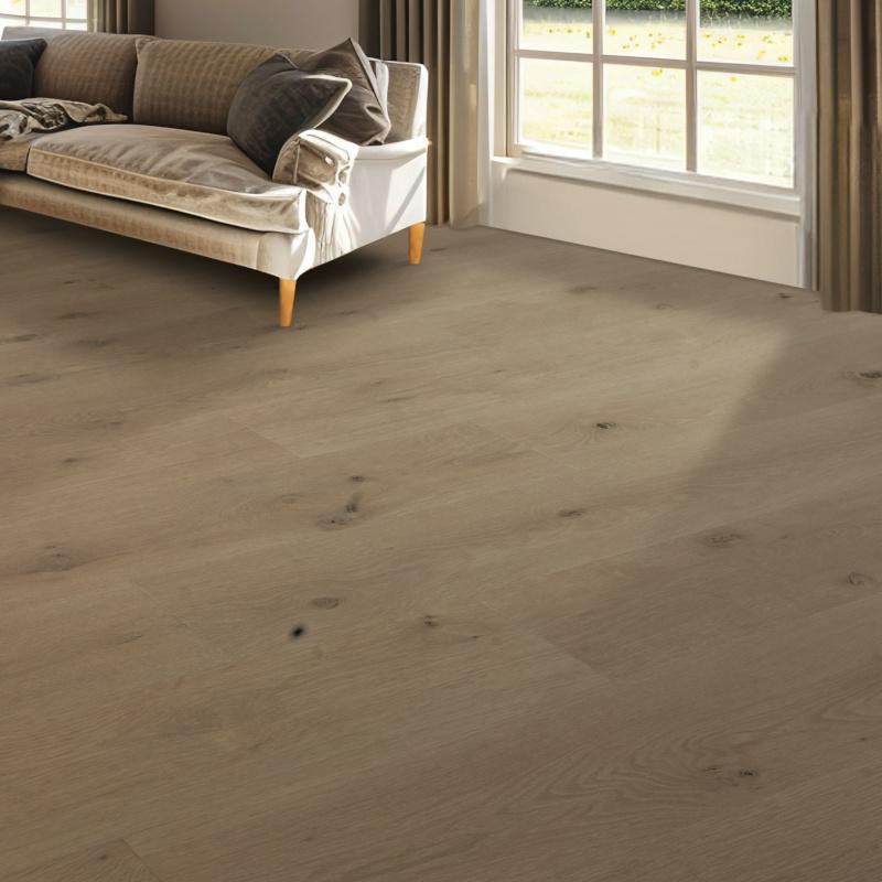 Mohawk PureTech Premier Woodland Resort Aged Stone Oak | OnFlooring