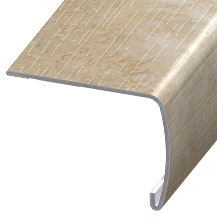 VersaEdge Stair Nose 94-Inch Tarkett Cafe Cascade Travertine CT4291 ...