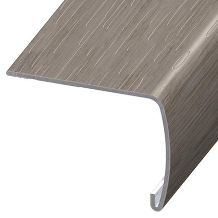 VersaEdge Stair Nose 94-Inch Tarkett Tannin Gris PGTW34L5 | OnFlooring