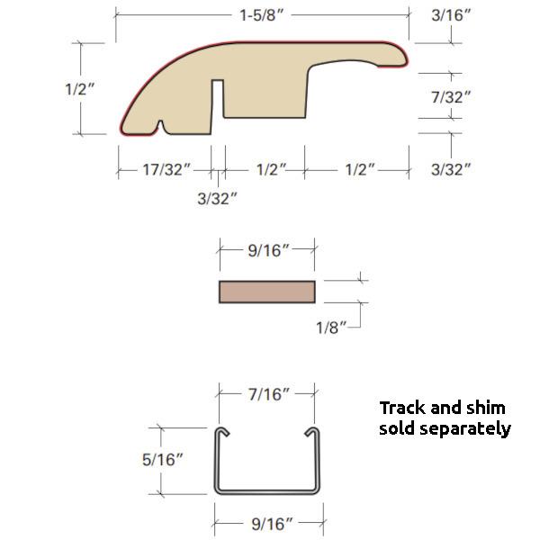 Reducer 94-INCH Shaw Olive Tree 1051V 06013 | OnFlooring