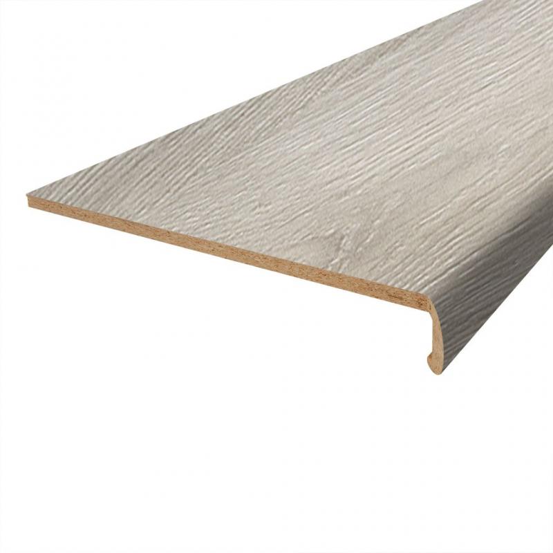 Mohawk Laminate Full Stair Tread 48.5-INCH Whitewash Oak | OnFlooring