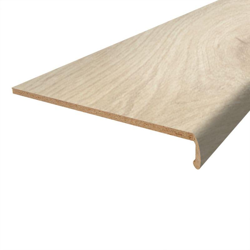 Mohawk Laminate Full Stair Tread 48.5-INCH Iris Oak | OnFlooring