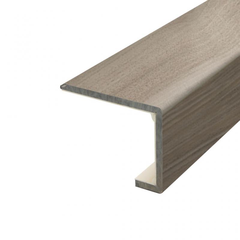 Pergo Extreme Vinyl Flush Stair Cap 44-INCH PT009 420 MOON MIST ...