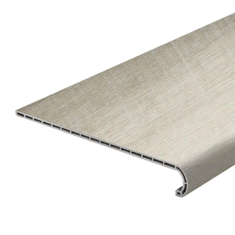 Mohawk Vinyl Full Stair Tread 48.5-INCH Lamb's Ear | OnFlooring