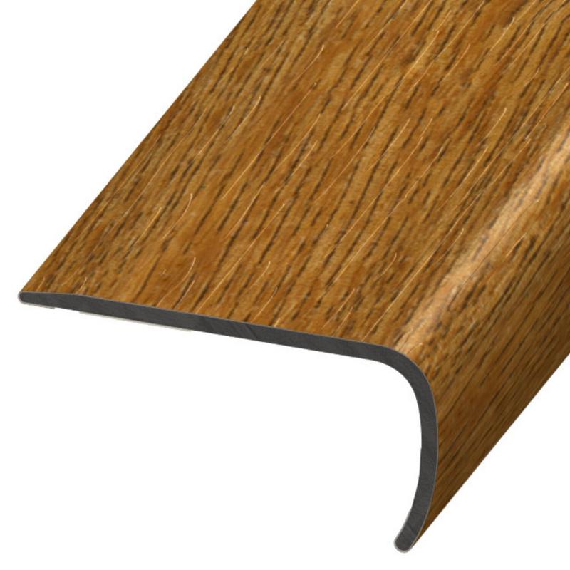 VersaEdge Stair Nose PVC 94" Happy Feet Gunstock HF498 | OnFlooring