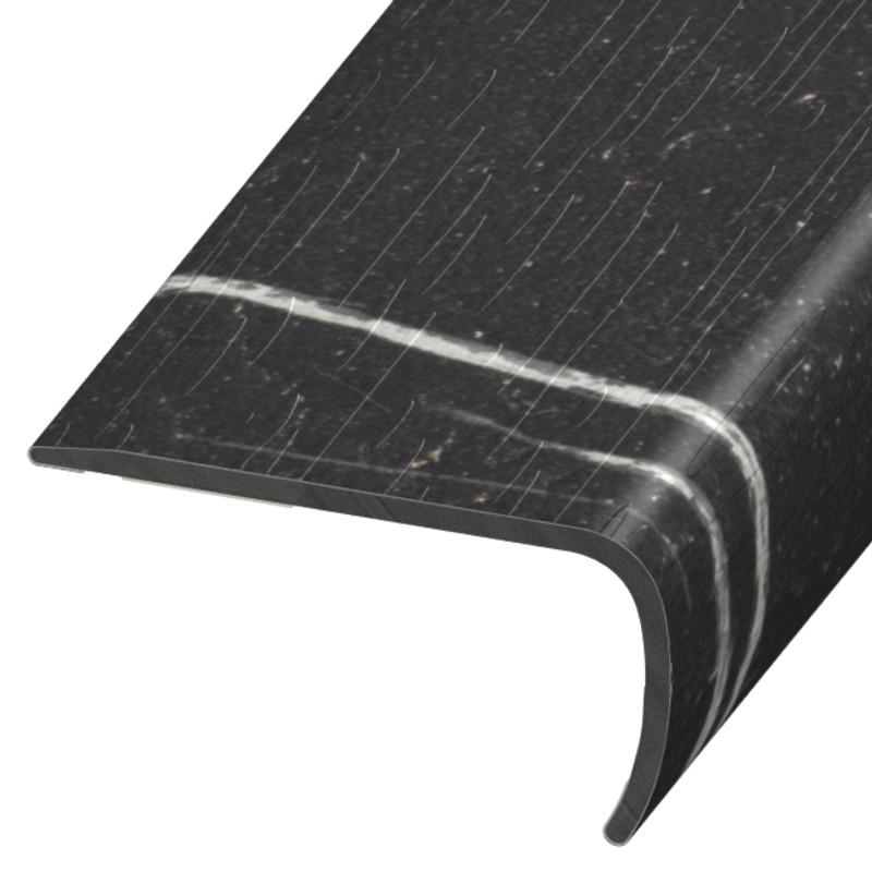 VersaEdge Stair Nose PVC 94-Inch Tarkett Marquina Nero 270288012 ...